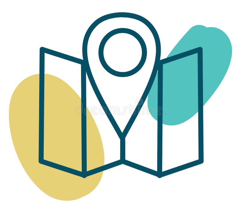 Travel location, icon stock vector. Illustration of button - 261367581