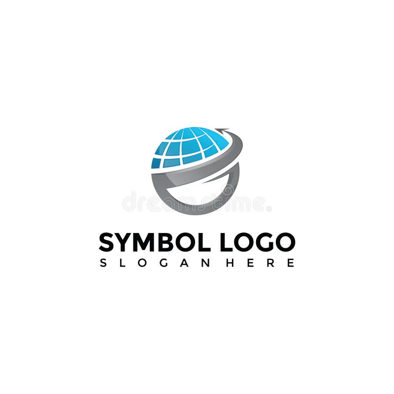 Abstract Globe Travel Logo Template. Vector Illustrator Eps. 10 Stock ...