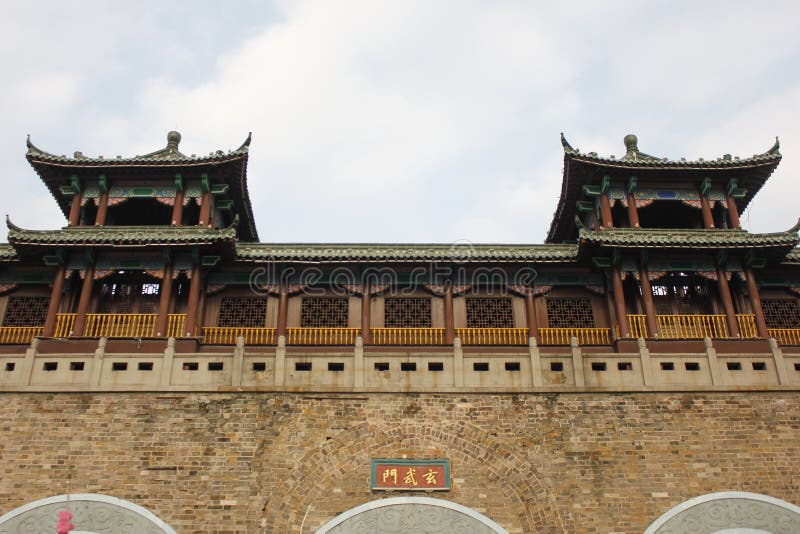 Xuanwu Gate, Nanjing, China Stock Photo - Image of tourism, brick: 69883134
