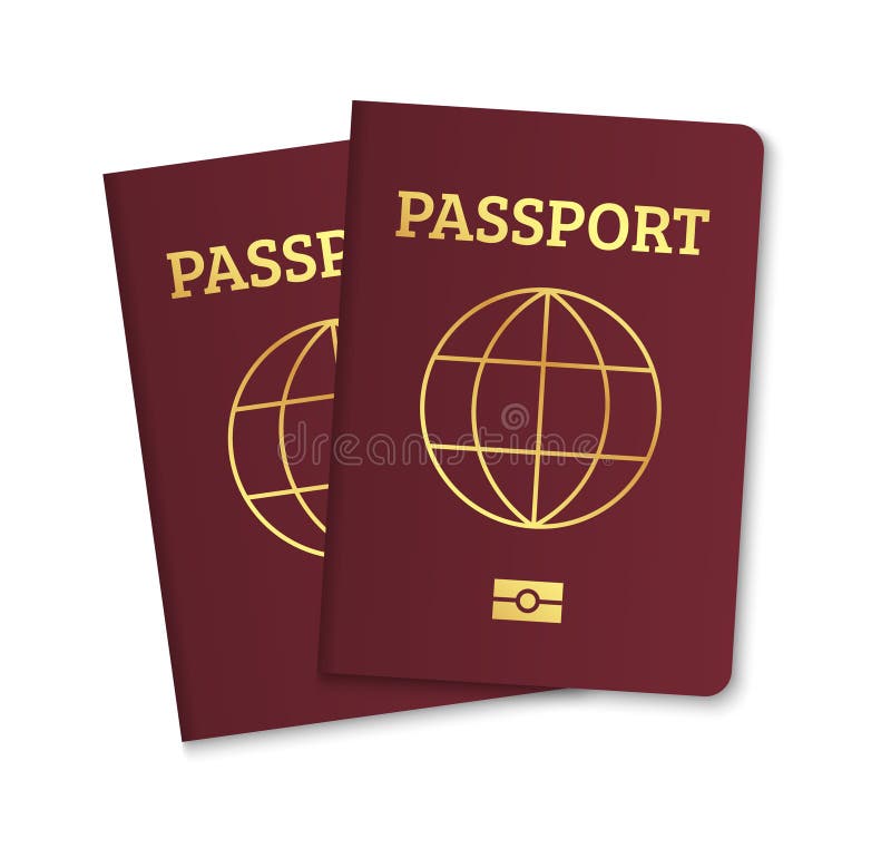 Passport Template Blank Stock Illustrations – 2,252 Passport Template ...