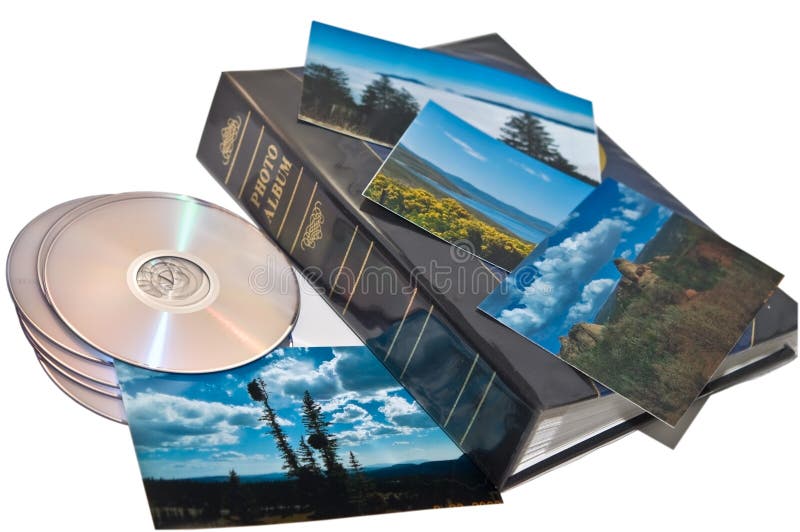 Travel Photos CD and Album stock image. Image of scrapbook - 12737263