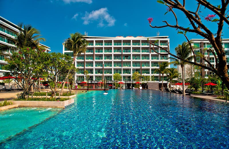 Travel pool resort stock photo. Image of mediterranean - 32856018