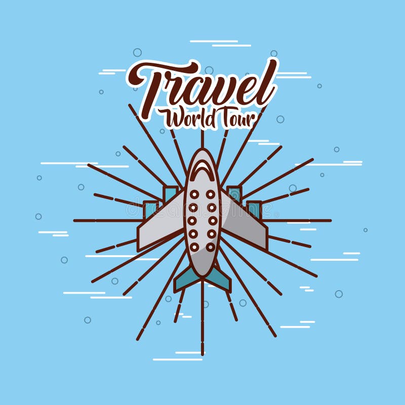 Travel related icons image stock vector. Illustration of style - 92626077