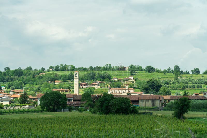Travel in Rural Italy Landscape Stock Photo - Image of hills, italian ...