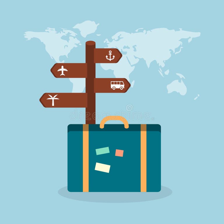 Travel Case Stock Illustrations – 75,120 Travel Case Stock ...