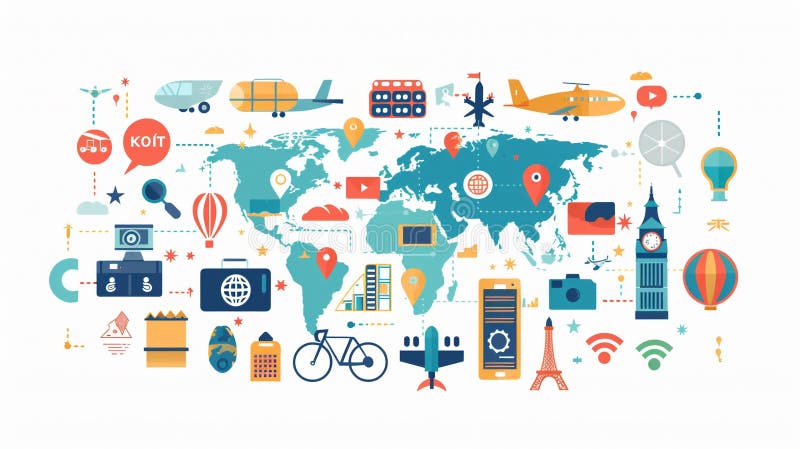 Travel Tech Industry Presentation Showcasing Travel Tech Firm Visuals ...