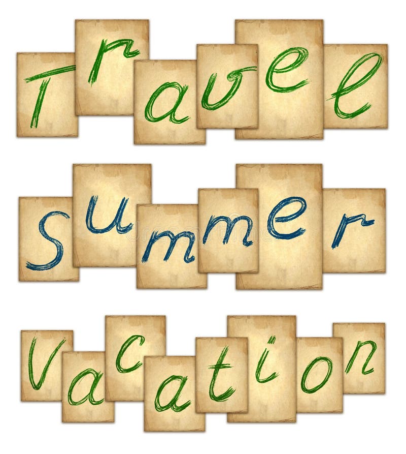 Travel Text Illustration stock vector. Illustration of discovery ...