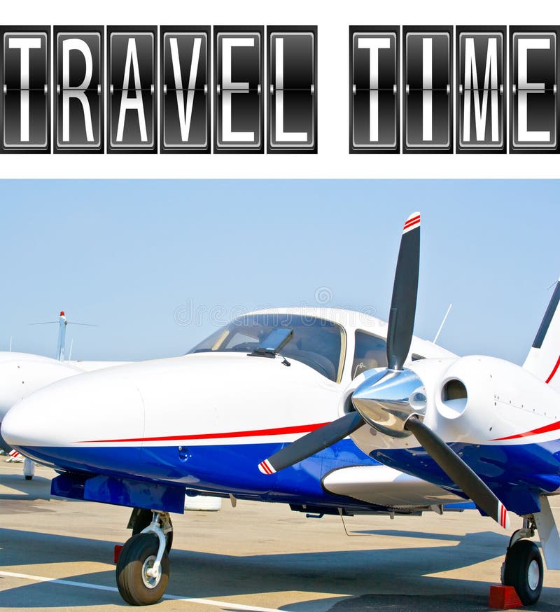 Travel Time plane stock image. Image of airplane, airshow - 27457505