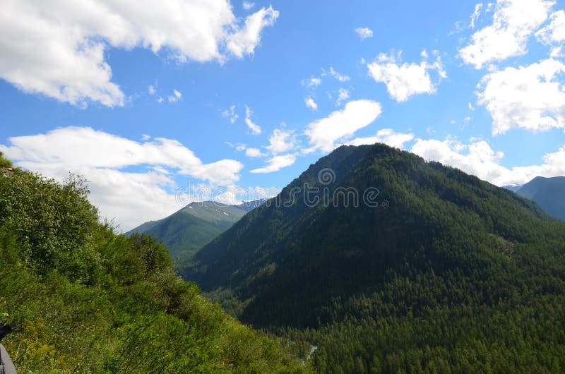 Travel to Altay Mountains stock photo. Image of peak - 86033750