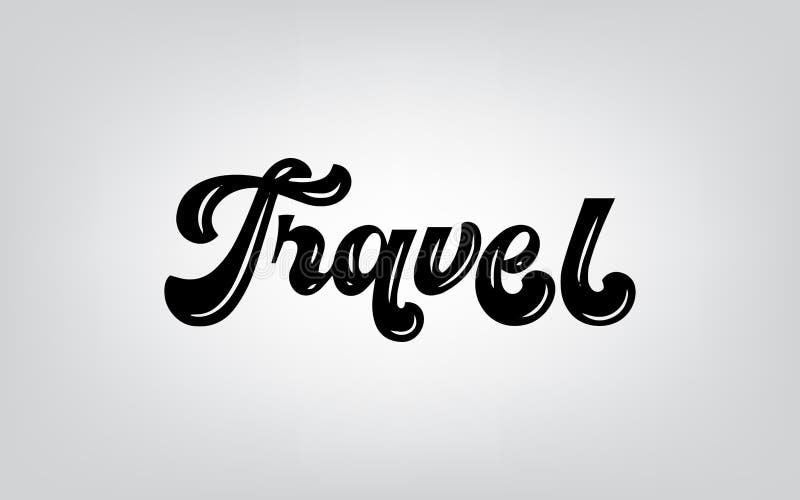 Travel typography stock vector. Illustration of getaway - 164044073