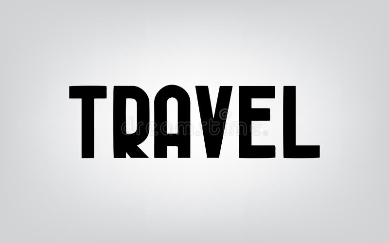 Travel typography stock vector. Illustration of background - 164044311
