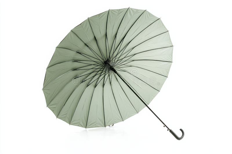 Travel Umbrella Isolated on White Background Showcasing Sharp Details ...