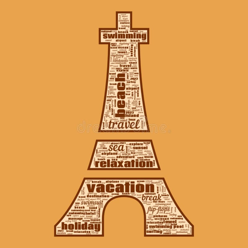 Travel Vacation Text Illustration Background Header Abstract Stock ...