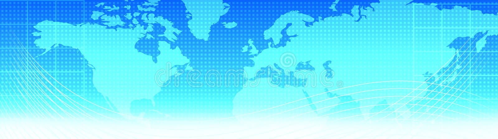 Travel Web Header / World Globe Stock Illustration - Illustration of ...