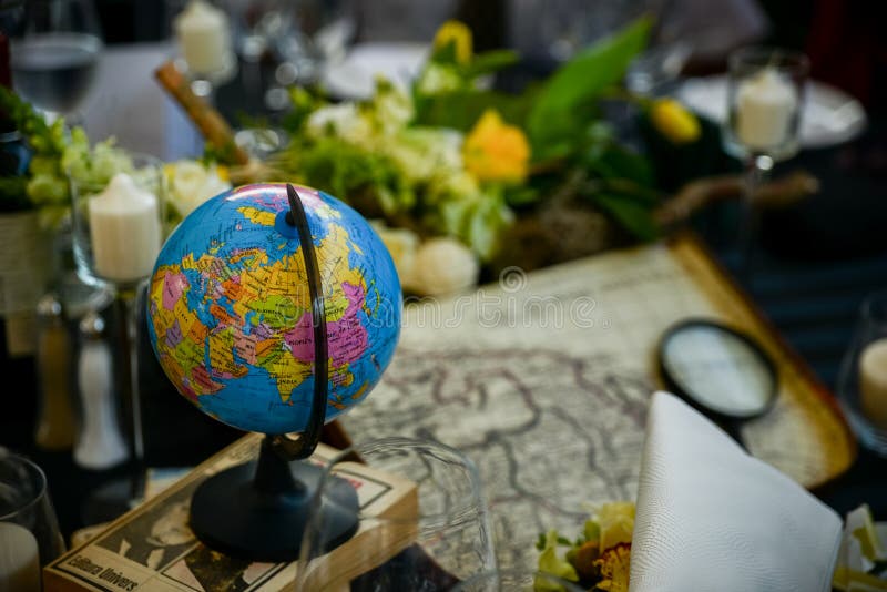 Travel the world stock image. Image of setting, spyglass - 47695819