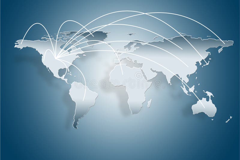 Travel world map. stock illustration. Illustration of business - 24172143