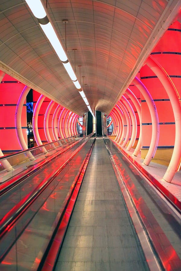 Travelator stock image. Image of city, public, modern - 55614725