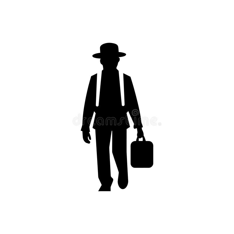 Traveler icon stock vector. Illustration of wanderer - 301222820