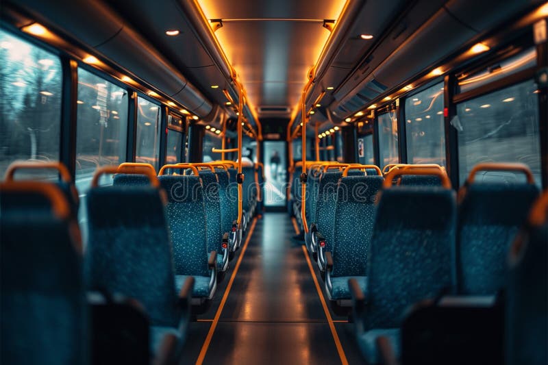 Traveling Bus, Empty Seat, Potential for Adventure and Exploration ...
