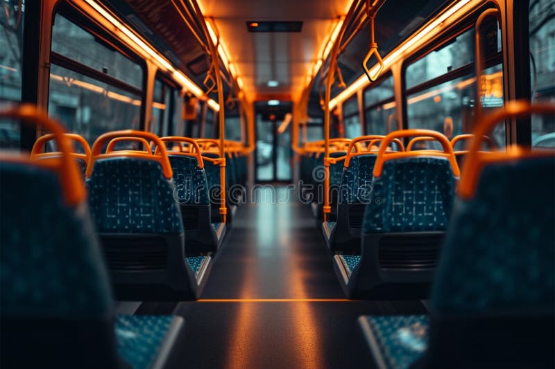 Traveling Bus, Empty Seat, Potential for Adventure and Exploration ...