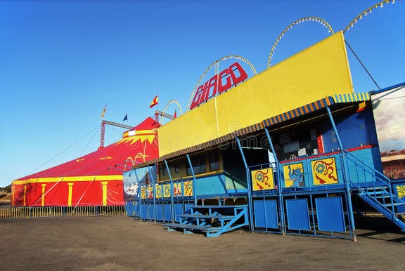 Traveling Circus stock image. Image of circus, entertainment - 8351357