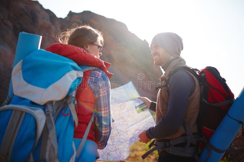 Traveling with guide stock image. Image of adventure - 76892265
