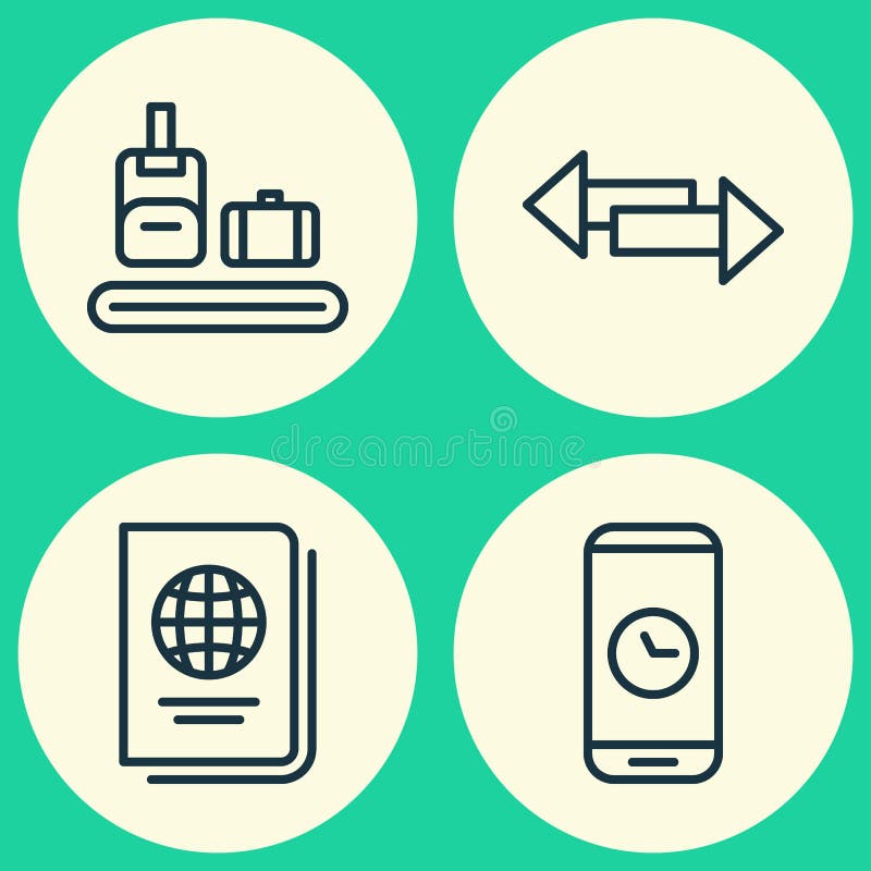 Call Duration Icon, Call Waiting, Time. Vector Stock Illustration ...