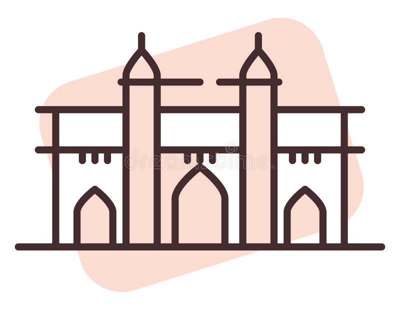 Traveling Mumbai, icon stock vector. Illustration of modern - 259783096