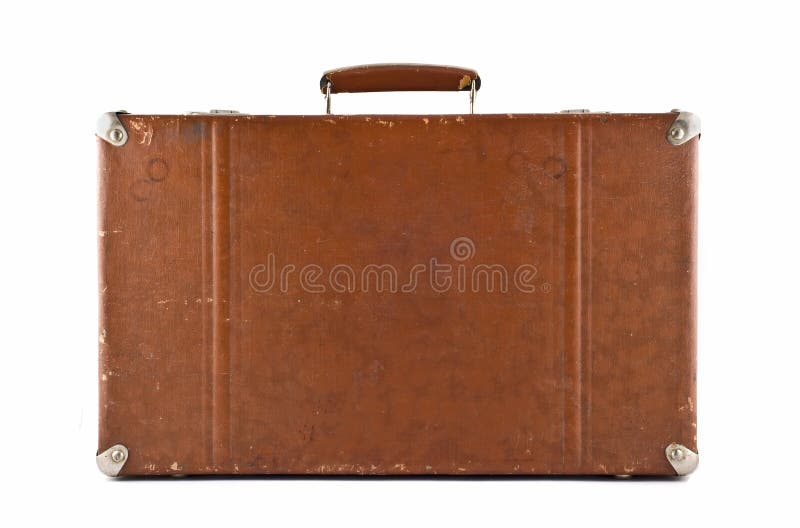 Old-fashioned suitcase stock photo. Image of destinations - 17115348