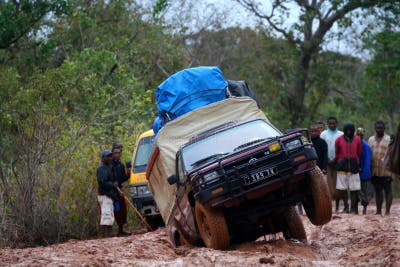 Travelling on Impassable Road Editorial Photo - Image of jeep, exotic ...