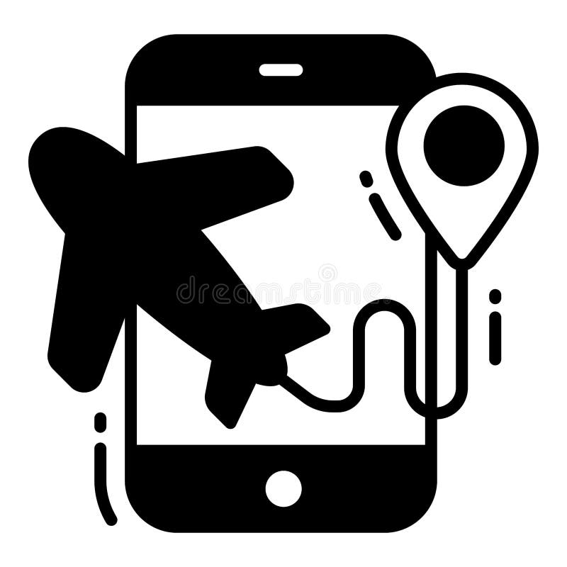 Travelling Navigation Icon Related Map Location and Navigation Black ...