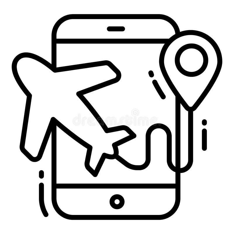 Travelling Navigation Icon Related Map Location and Navigation Black ...