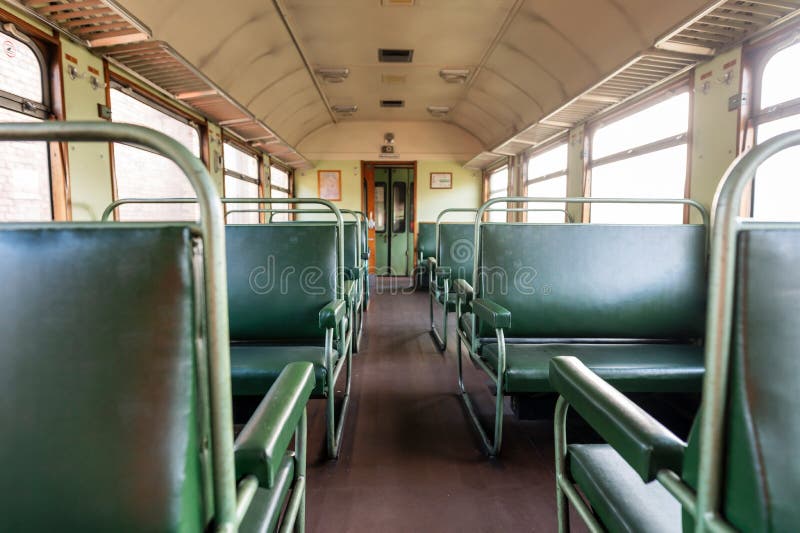 Travelling in the 70s , an Old Passenger Coach Stock Image - Image of ...