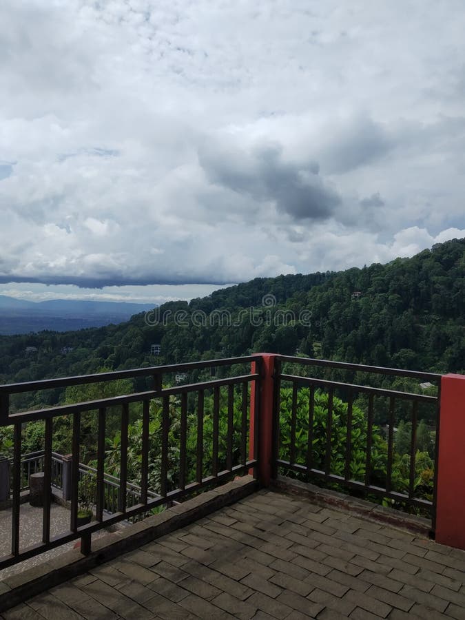 Travelling Sky Noon Cloud Forest Camping Stock Photo - Image of forest ...