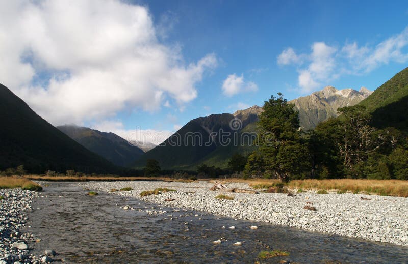 Travers river stock image. Image of travers, stone, mountain - 21373601