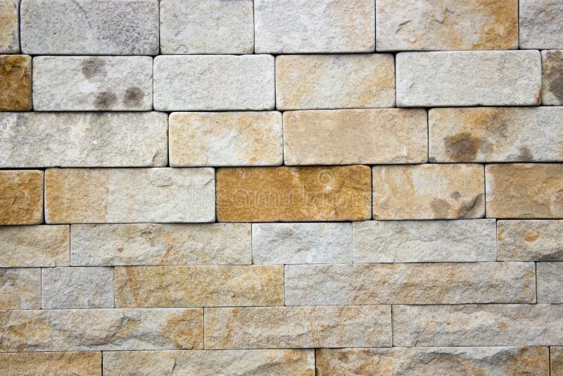 Travertine Decorative Bricks Texture Stock Image - Image of kitchen ...