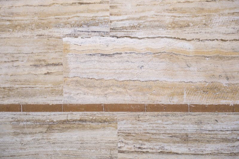 Travertine Marble Wall Tiles Stock Photo - Image of travertine ...