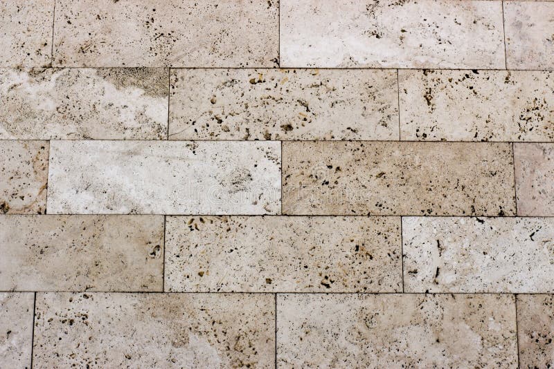 Travertine Tile, Brick Building Material Color Stock Photo - Image of ...