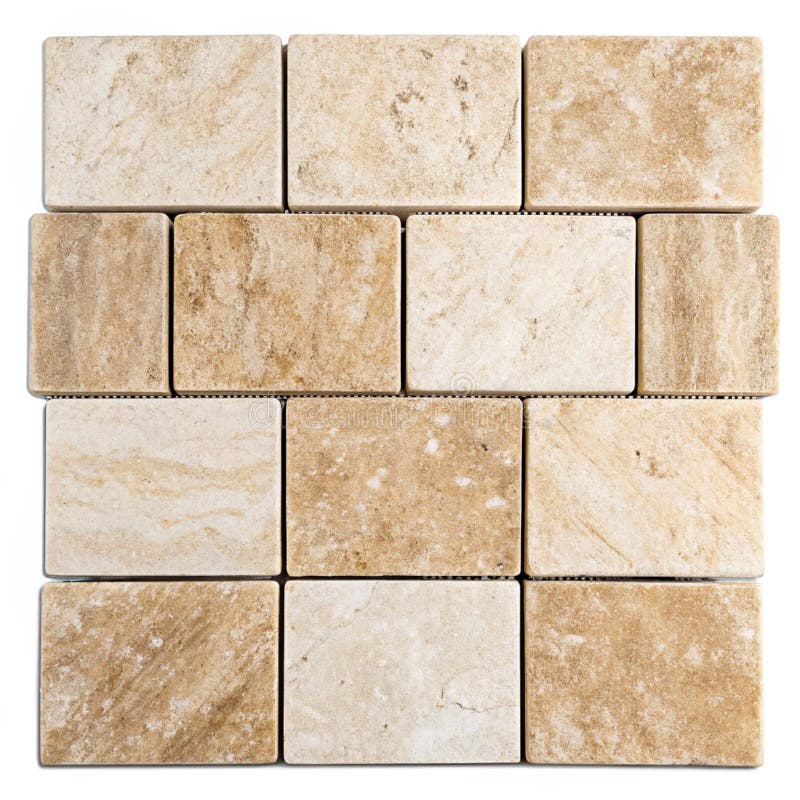 Travertino Marble Texture Tile Design Stock Illustration - Illustration ...