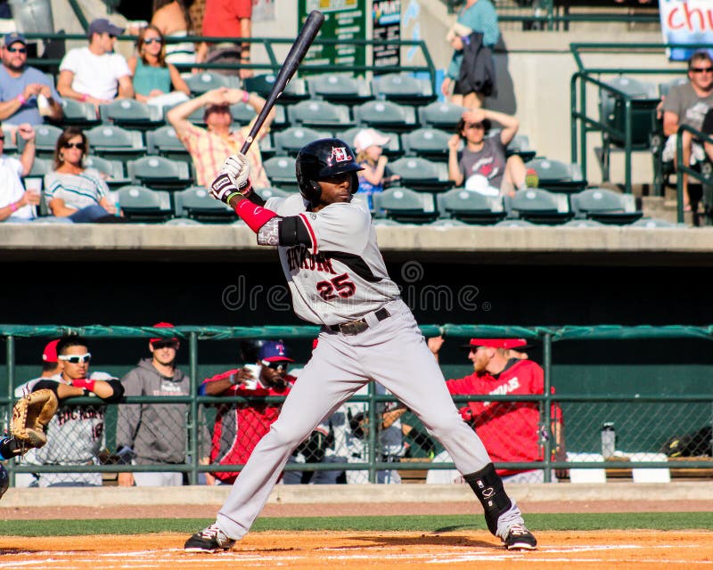 Travis Demeritte, Hickory Crawdads Editorial Photography - Image of ...