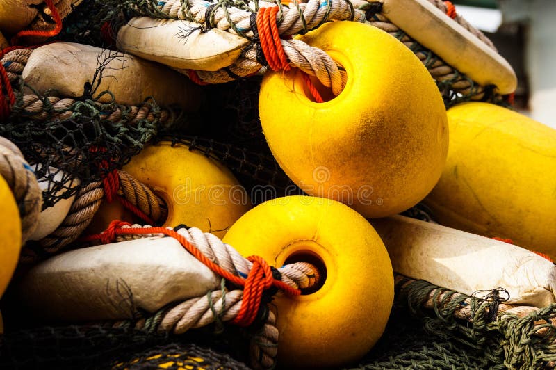 Trawl on fishing boat stock image. Image of catch, meshwork - 34722565