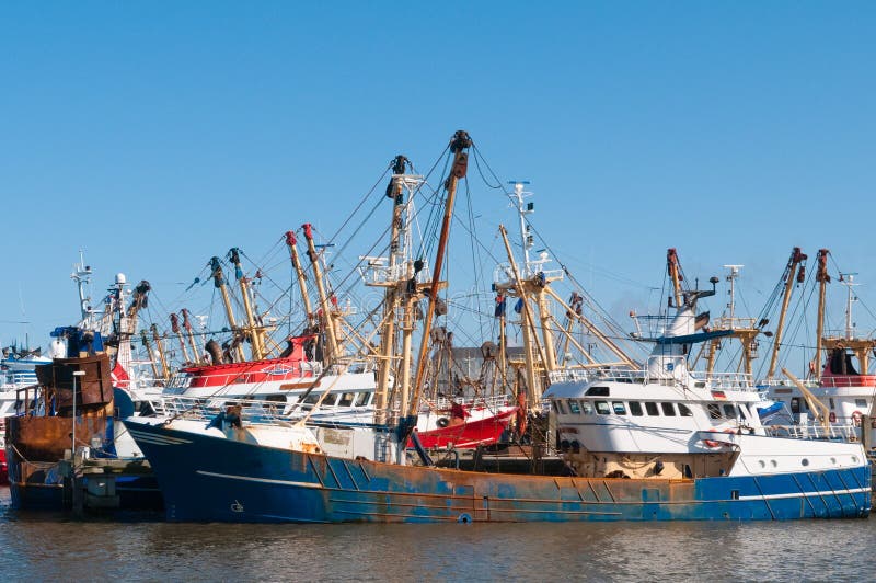Fish trawler stock photo. Image of boats, harbour, commercial - 13672422