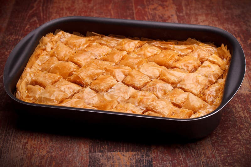 Tray with Baklava stock photo. Image of baklawa, pastry - 24320874