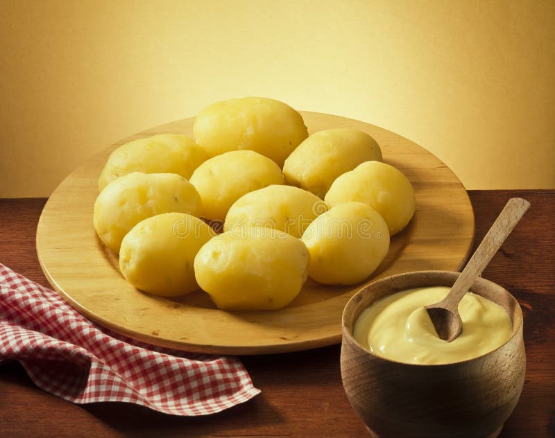 Cooked potato stock image. Image of delicious, cooked - 70609461