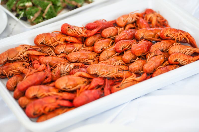Tray of crayfish stock photo. Image of healthy, details - 29318764