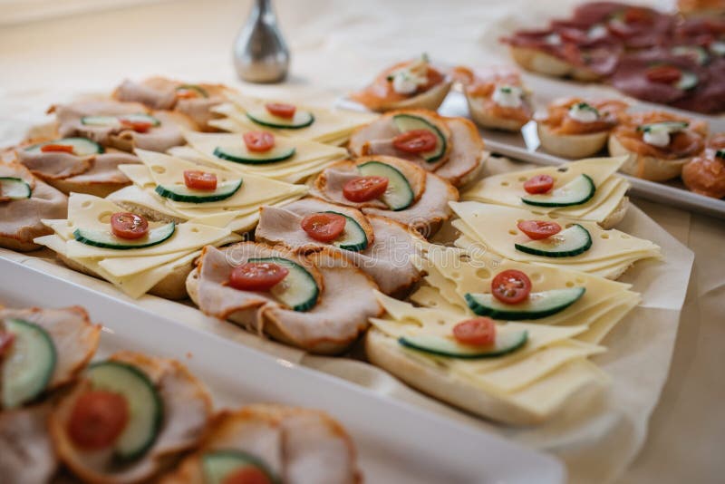 Tray Filled with an Assortment of Appetizers and Snacks, Perfect for a ...