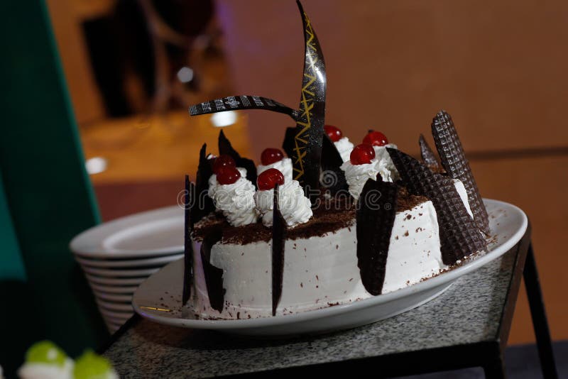 Tray full of cake stock photo. Image of beverage, flat - 174447094