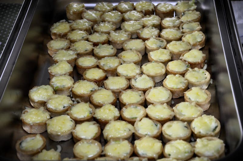 Tray Full Mini Cheese Quiche Stock Photos - Free & Royalty-Free Stock ...