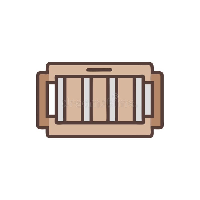 Tray Icon for Functional Design Stock Vector - Illustration of style ...