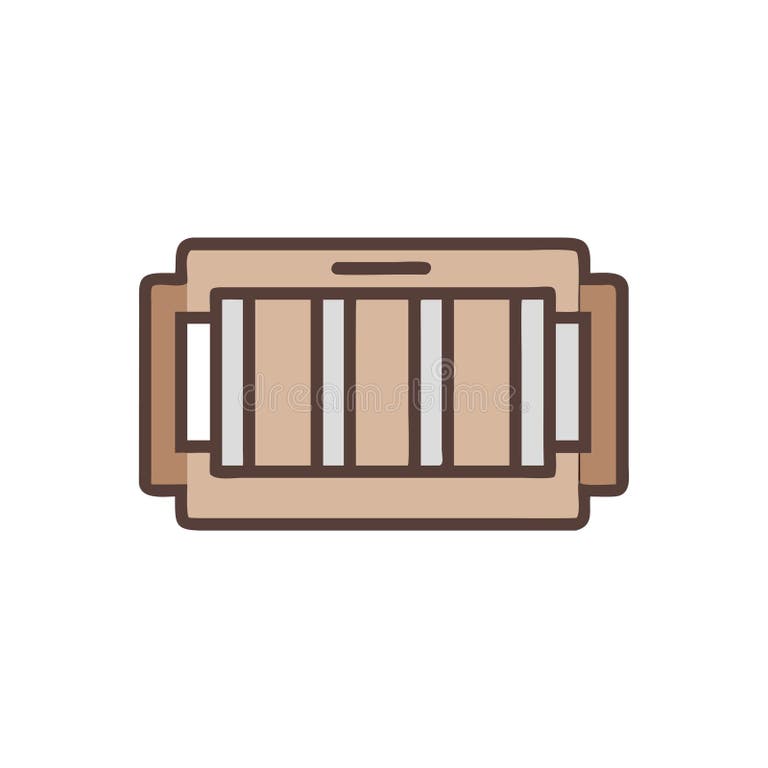 Tray Icon for Functional Design Stock Vector - Illustration of style ...